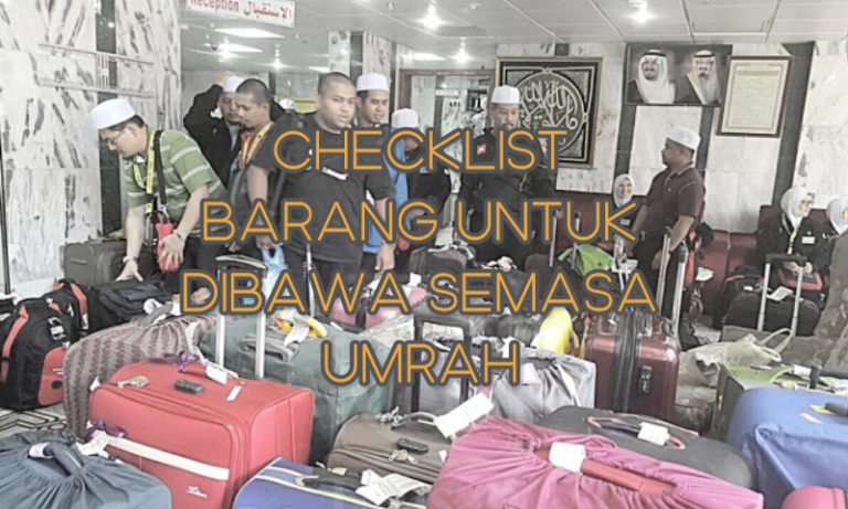 Tidak tahu barang apa untuk dibawa semasa umrah? Ikuti tips ini ...